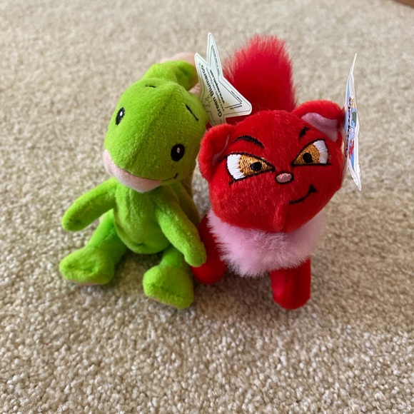 McDonald's | Toys | Two Neopets Plush Mcdonalds 204 Stuffed Toy Happy ...